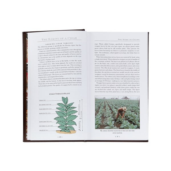 The Cigar Companion Personalized Leather Book