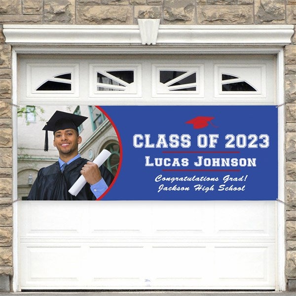 The Graduate Personalized Photo Banner - 45x108