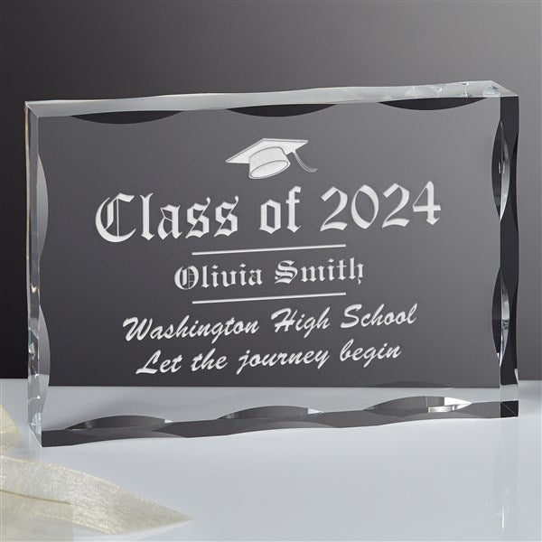 The Graduate Personalized Keepsake Block