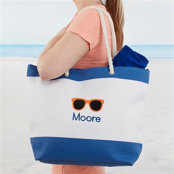Beach Fun Personalized Beach Bag