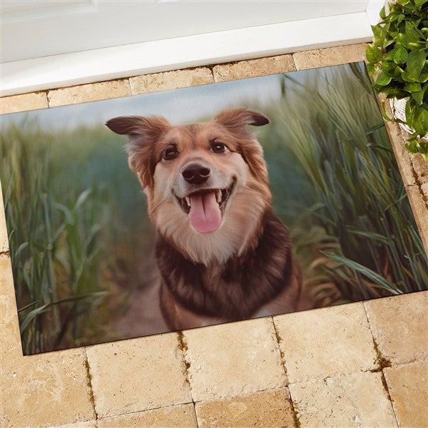Cartoon Yourself Personalized Photo Doormat- 18x27