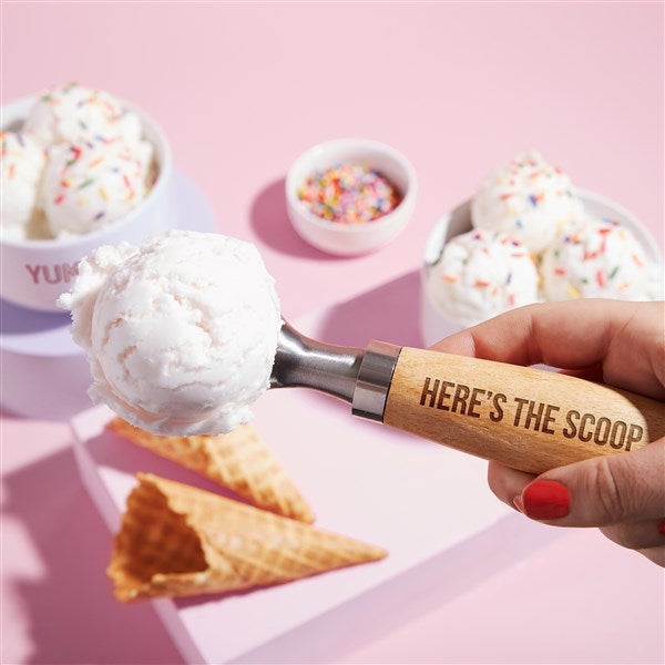Personalized Ice Cream Scoop - Write Your Own