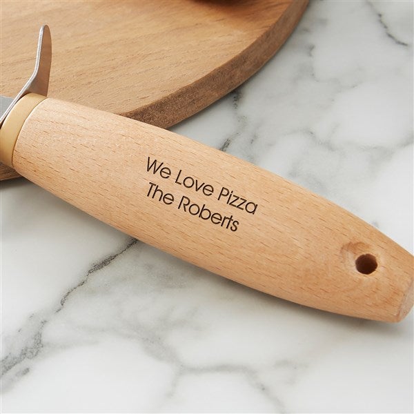 Write Your Own Personalized Pizza Cutter