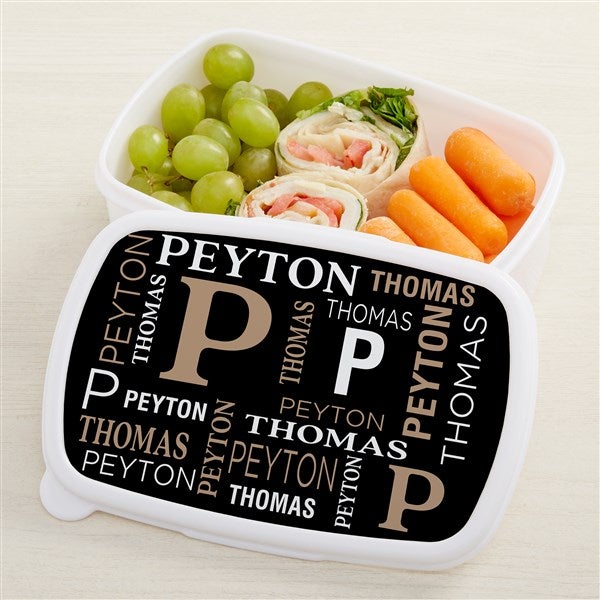 Notable Name Personalized Lunch Box