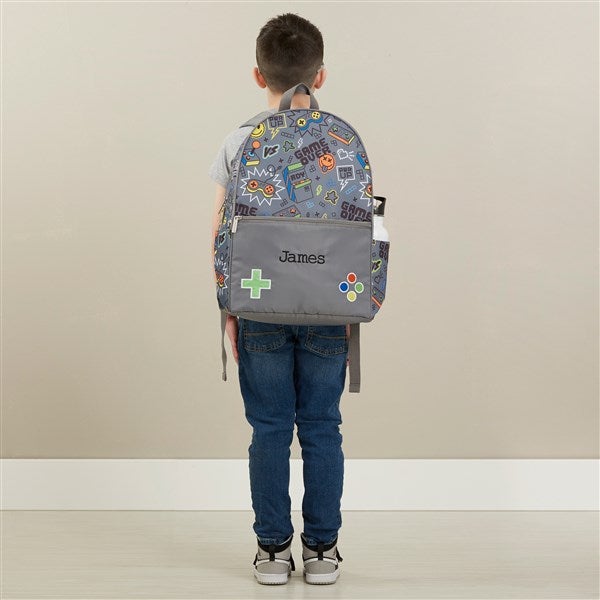 Gamer Embroidered Backpack