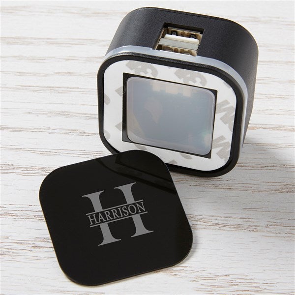 Namely Yours Personalized LED Triple Port USB Charger