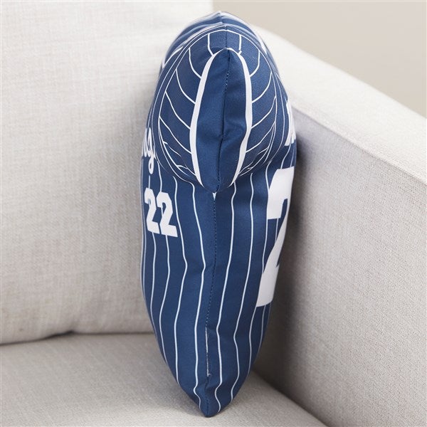 Baseball Jersey Personalized Throw Pillow