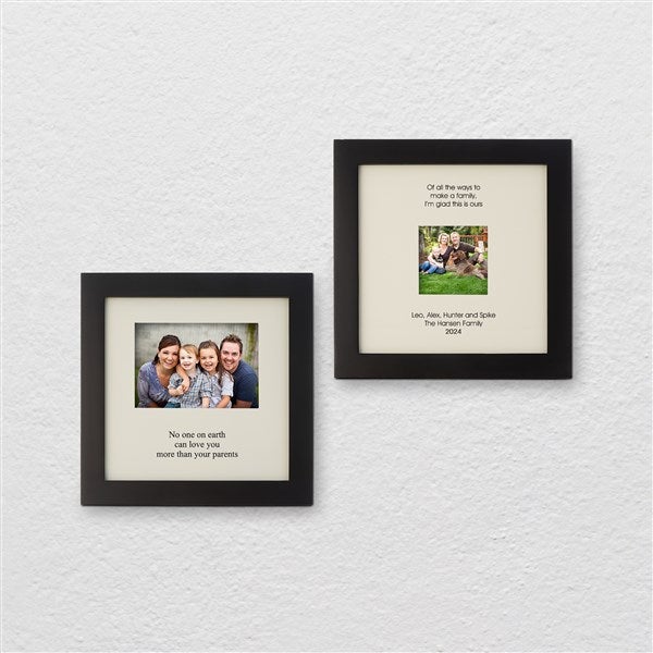 Engraved Gallery Square Opening Picture Frame