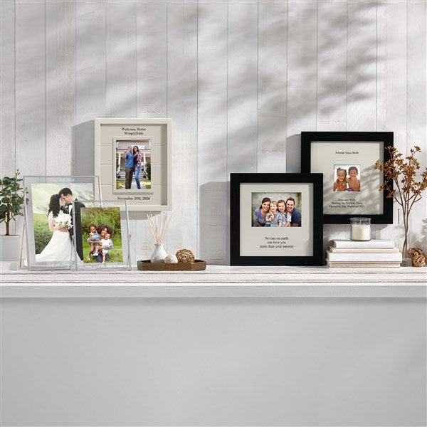 Engraved Gallery Square Opening Picture Frame