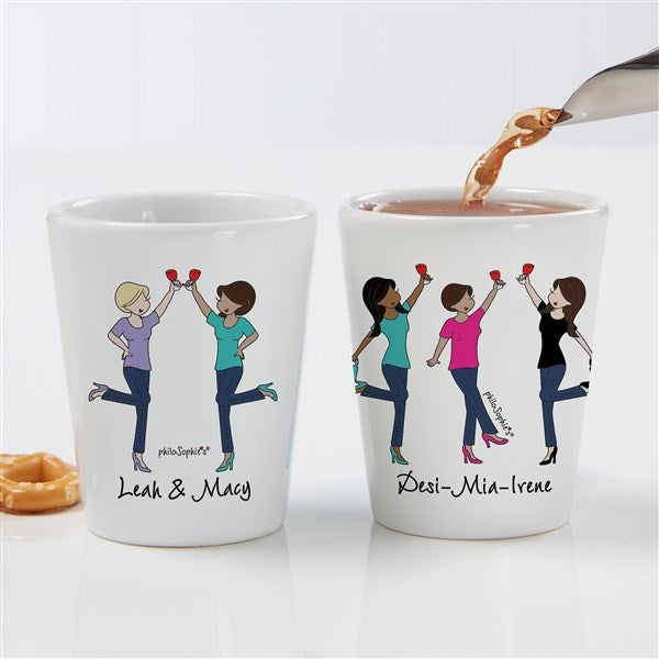 Cheers to Friendship philoSophie's Personalized Shot Glass