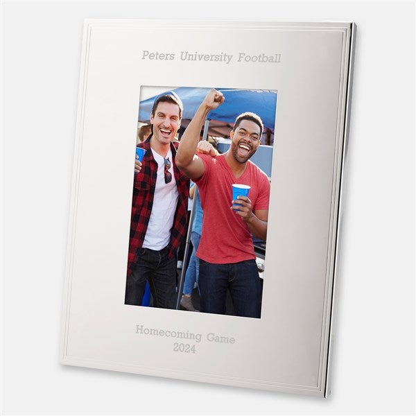 Tremont Engraved Friends Silver Picture Frame - Vertical 5x7