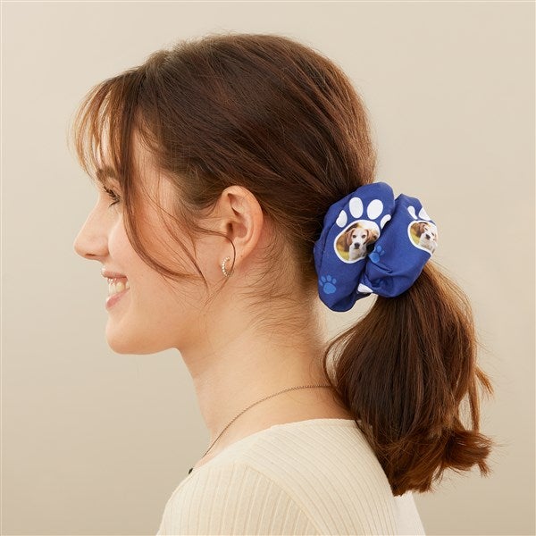 Pet Photo Personalized Scrunchie 2pc Set