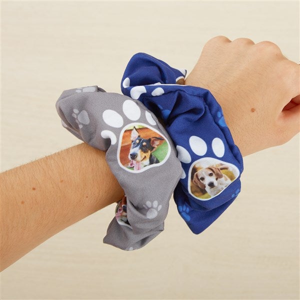 Pet Photo Personalized Scrunchie 2pc Set