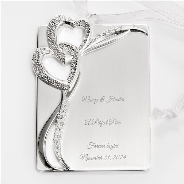 Engraved Intertwined Heart Anniversary T Set