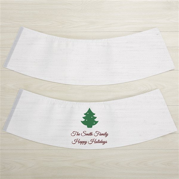 Choose Your Holiday Icon Personalized Christmas Tree Collar