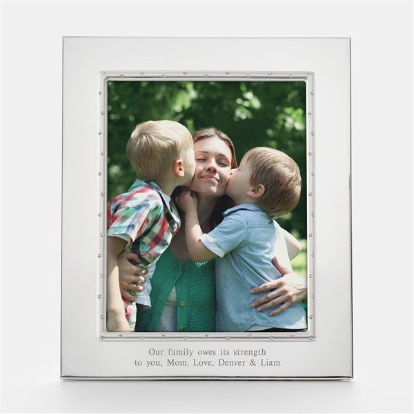 Engraved Lenox "Devotion" for Mom 8x10 Picture Frame
