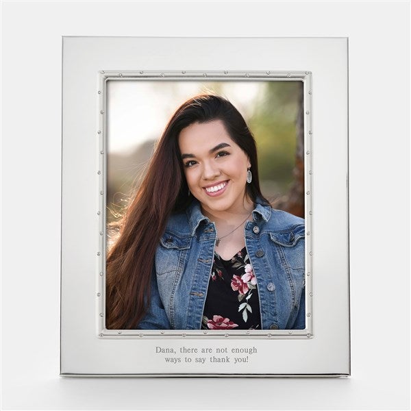 Engraved Lenox "Devotion" Religious 8x10 Picture Frame