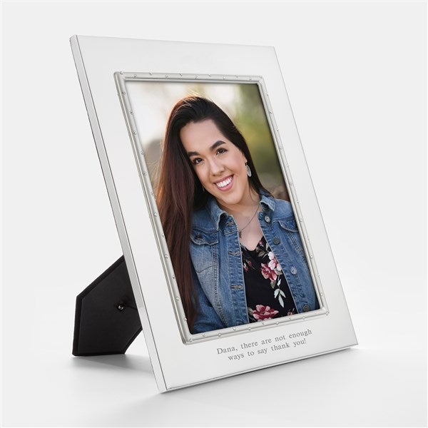 Engraved Lenox "Devotion" Religious 8x10 Picture Frame