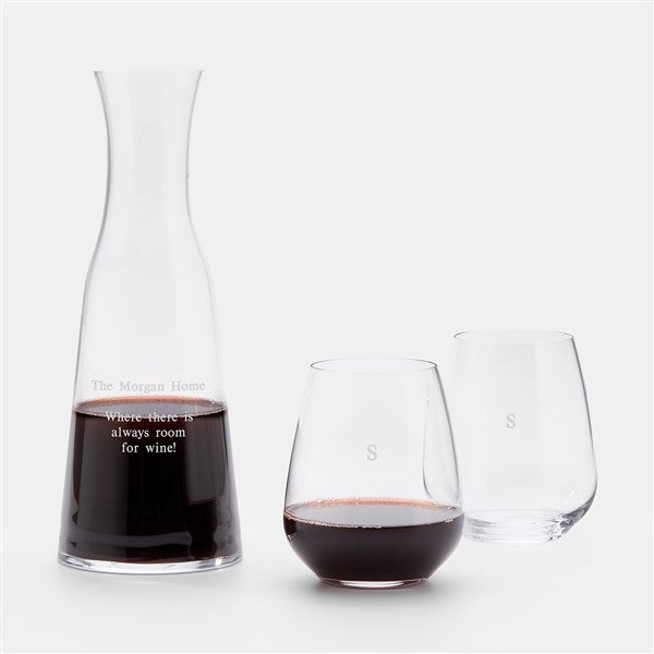 Engraved Luigi Bormioli Entertaining Atelier Carafe