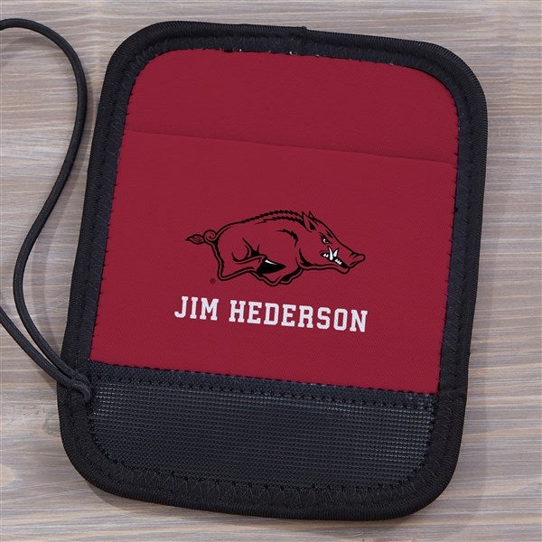 NCAA Arkansas Razorbacks Personalized Luggage Handle Wrap