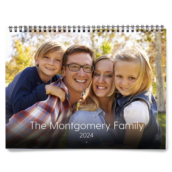 Photo Personalized Wall Calendar