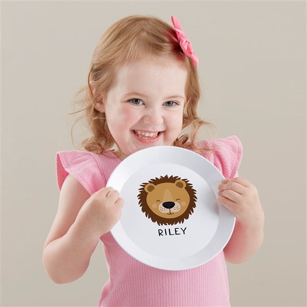 Animal Pals Personalized Kids Plate