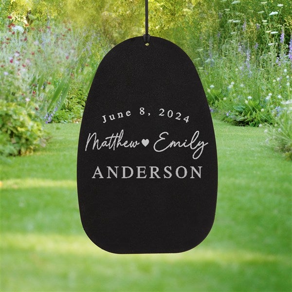 Simply Us Personalized Wedding Premium Wind Chimes