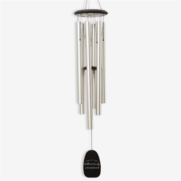 Simply Us Personalized Wedding Premium Wind Chimes