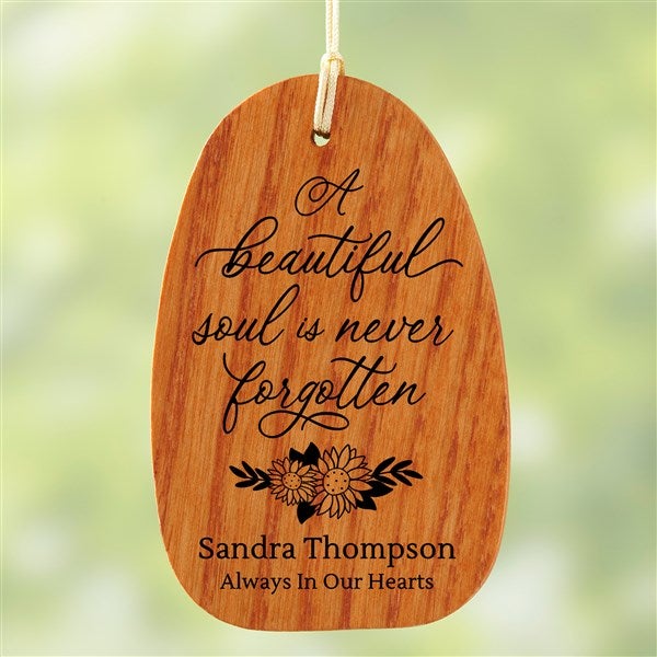 Beautiful Soul Personalized Urn Memorial Wind Chimes