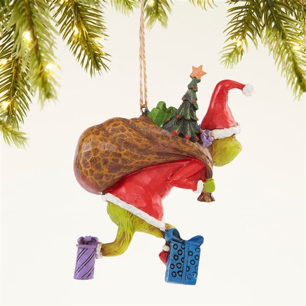 The Grinch Tiptoe Christmas Ornament