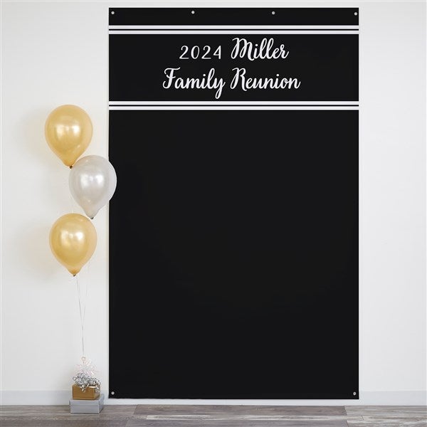 Family Reunion Backdrop