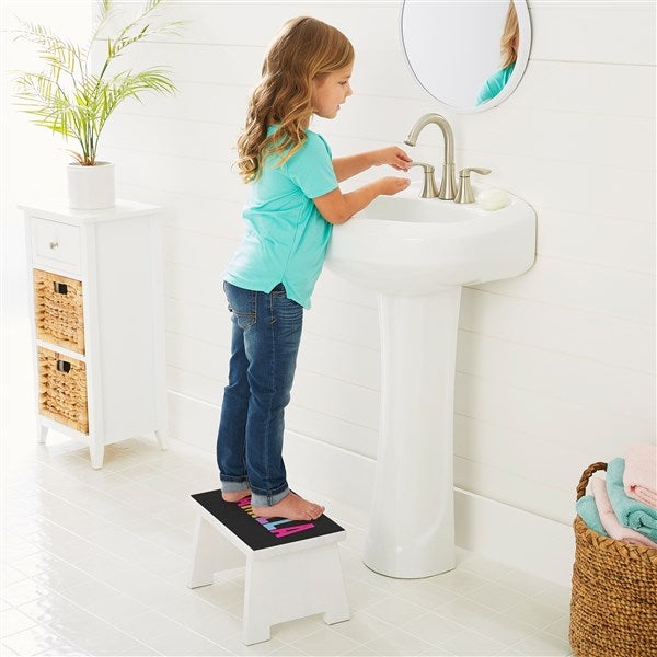 All Mine! Personalized Kids Step Stool