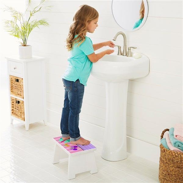 Just for Her Personalized Kids Step Stool