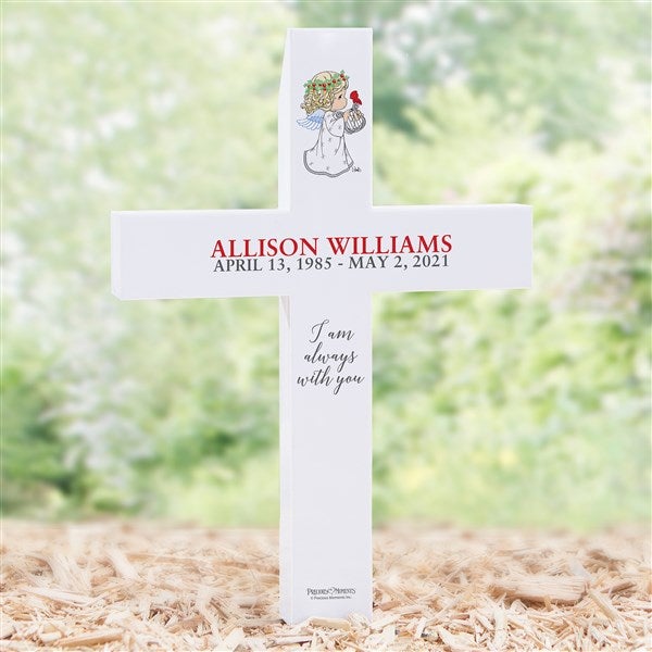 Precious Moments Cardinal Personalized Solar LED Garden Stake