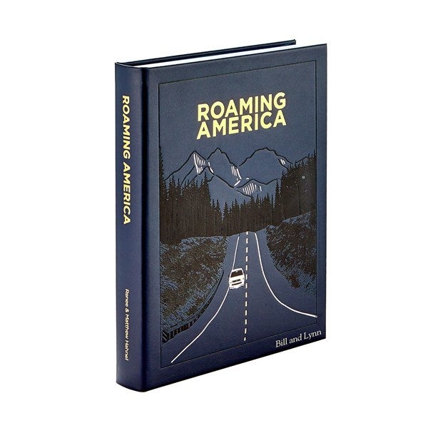Roaming America Personalized Leather Book