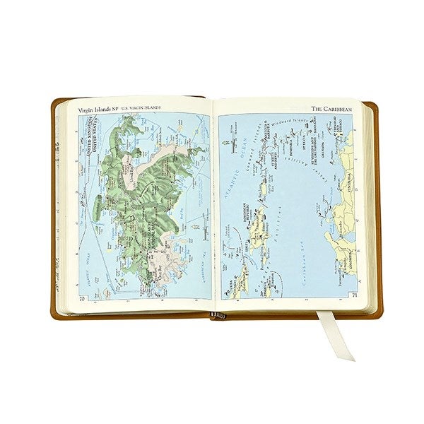 America - National Parks Personalized Leather Book