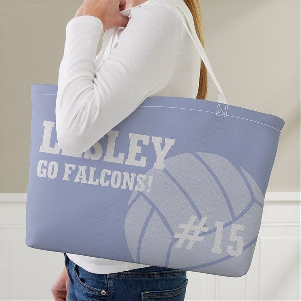 Volleyball Personalized Tote Bag