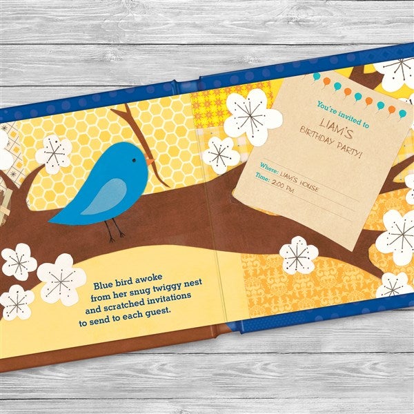 Baby's First Birthday Personalized Board Book