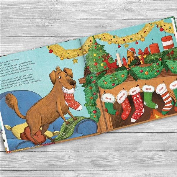 How My Dog Saved Christmas - Personalized Kids Book