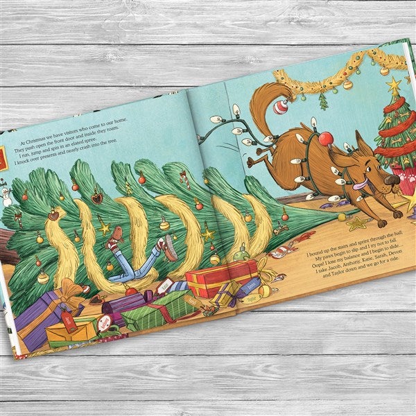 How My Dog Saved Christmas - Personalized Kids Book