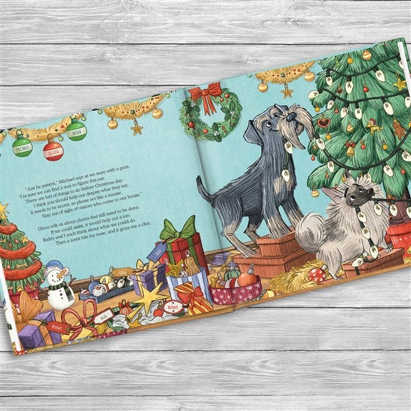 How My Dog Saved Christmas - Personalized Kids Book
