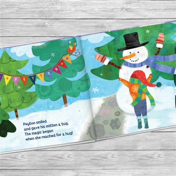 My Magical Snowman Personalized Kids Book
