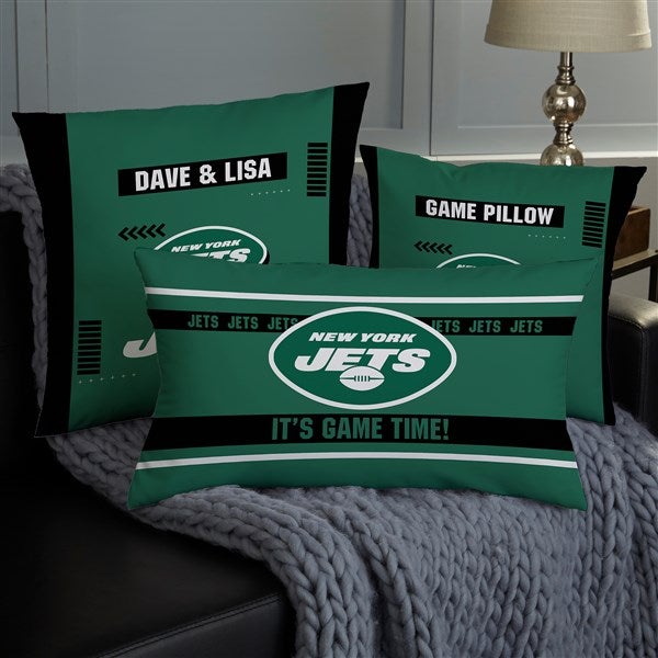 NFL New York Jets Classic Personalized Throw Pillow