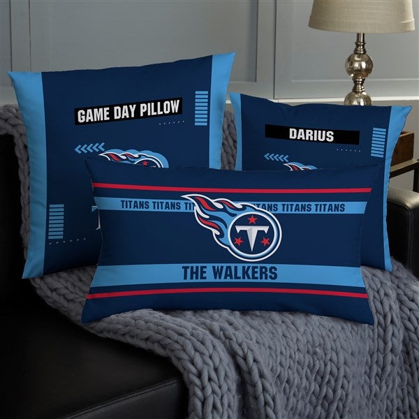 NFL Tennessee Titans Classic Personalized Throw Pillow