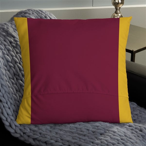NFL Washington Commanders Football Team Classic Personalized Throw Pillow