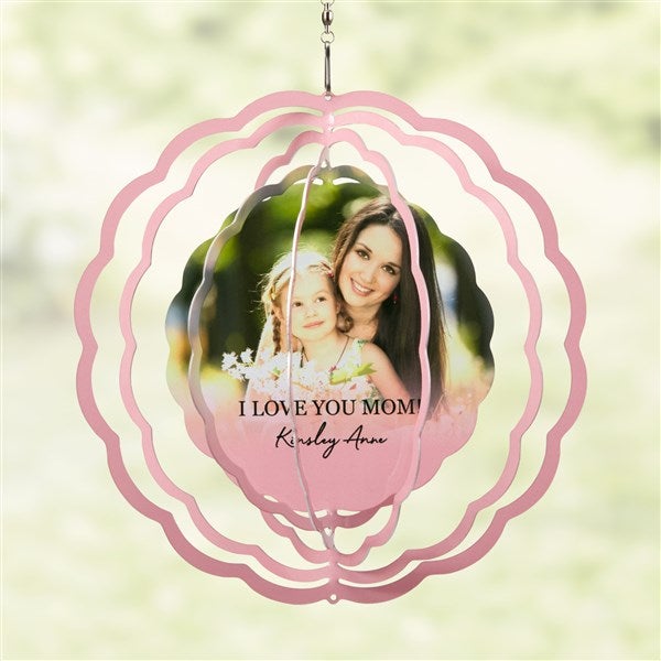 Photo & Message For Her Personalized Wind Spinner