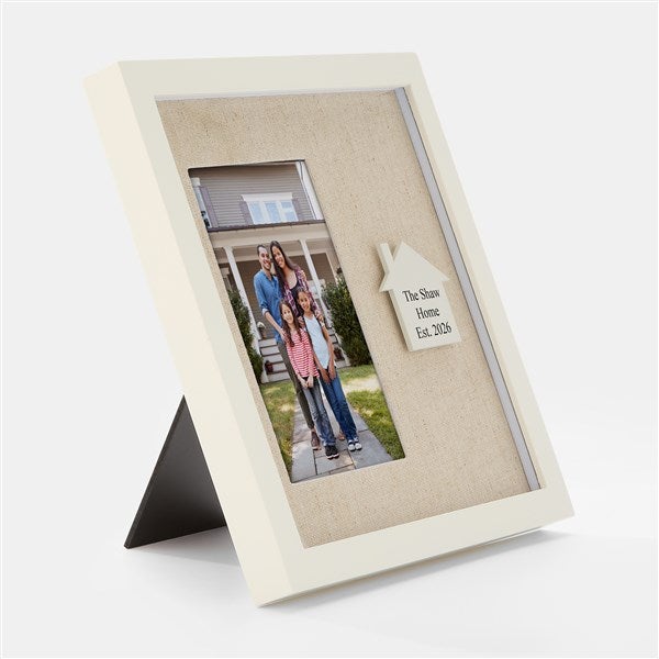 Engraved House Charm Frame