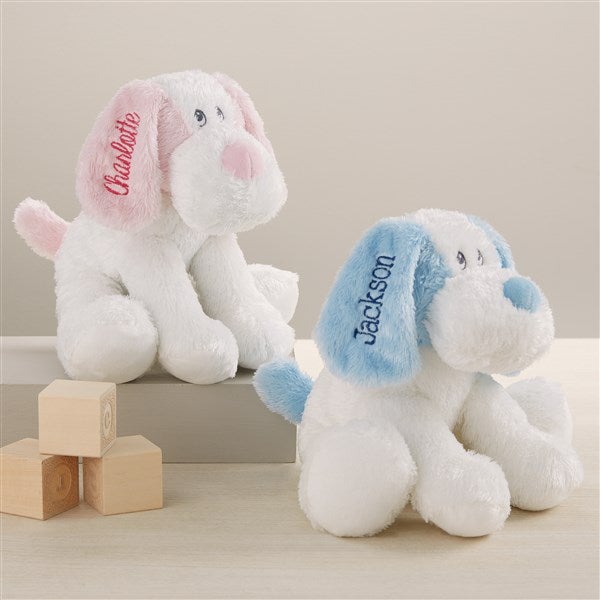 Embroidered Plush Puppy