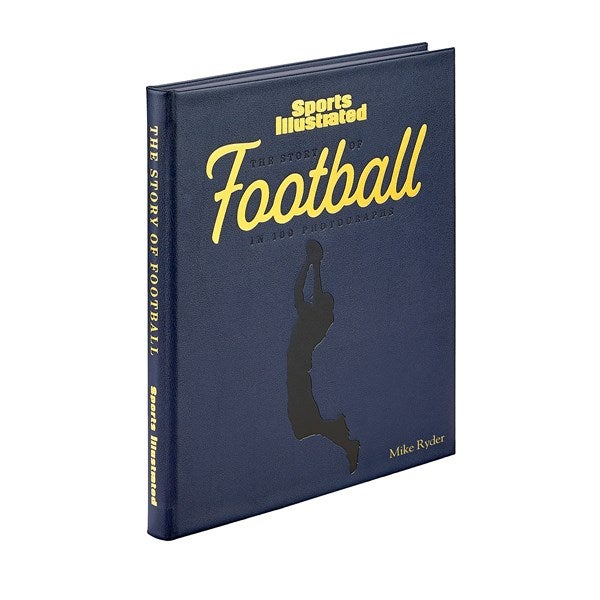 Sports Illustrated: The Story of Football Personalized Leather Book