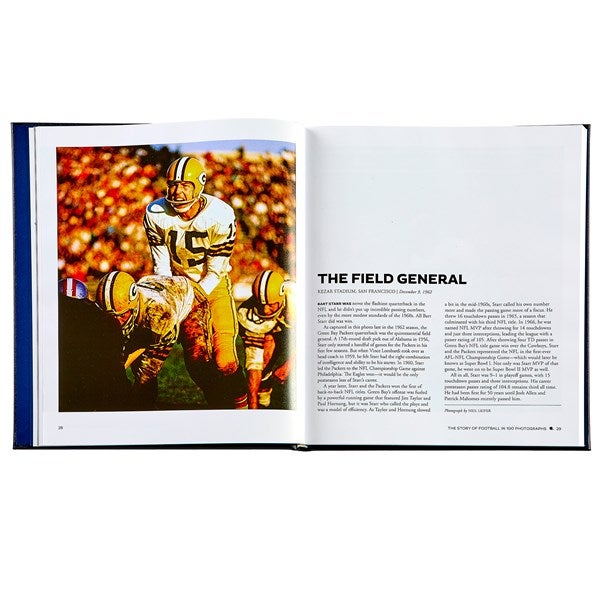 Sports Illustrated: The Story of Football Personalized Leather Book
